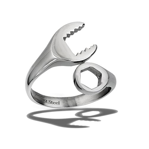 Wrench and Bolt Ring - Adjustable, Stainless Steel